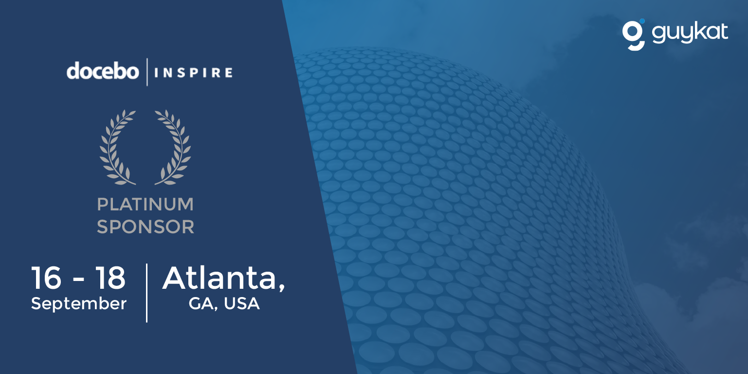 Docebo Inspire 2019: Platinum Sponsor GuyKat – GuyKat